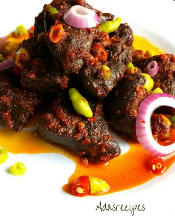 Peppered Cow Liver Recipe You Will Always Love Adas Recipes