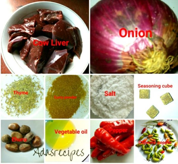 Peppered cow liver recipe you will always love | Ada's Recipes