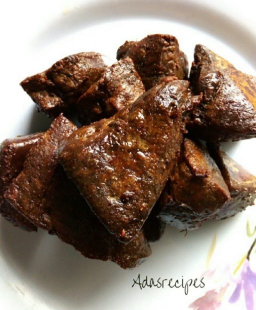 Peppered cow liver recipe you will always love | Ada's Recipes