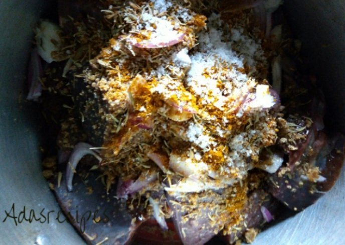 Peppered cow liver recipe you will always love | Ada's Recipes