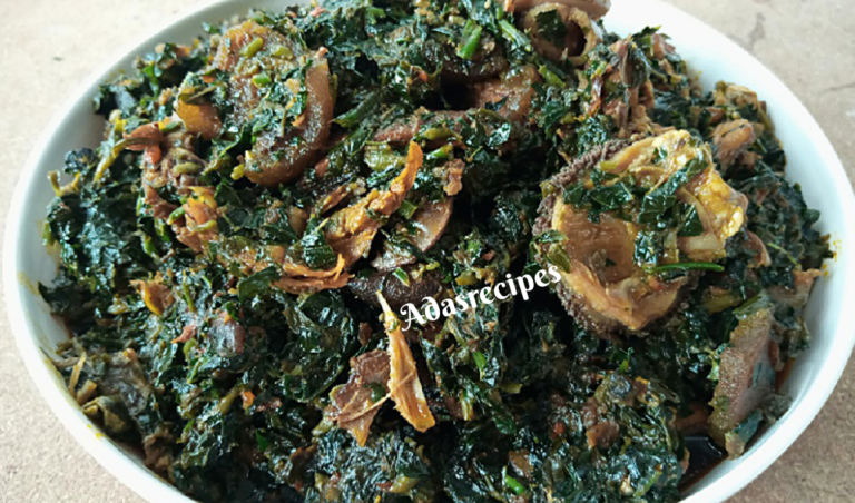Nigerian Party Vegetable Soup Everyone Will Love | Ada's Recipes